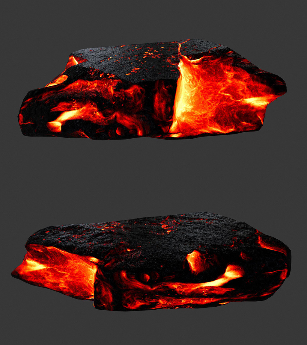 ArtStation - lava rocks | Resources
