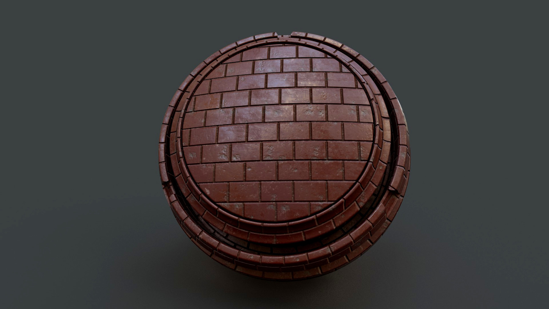 ArtStation - Red Tiles - Smart Materials | Game Assets