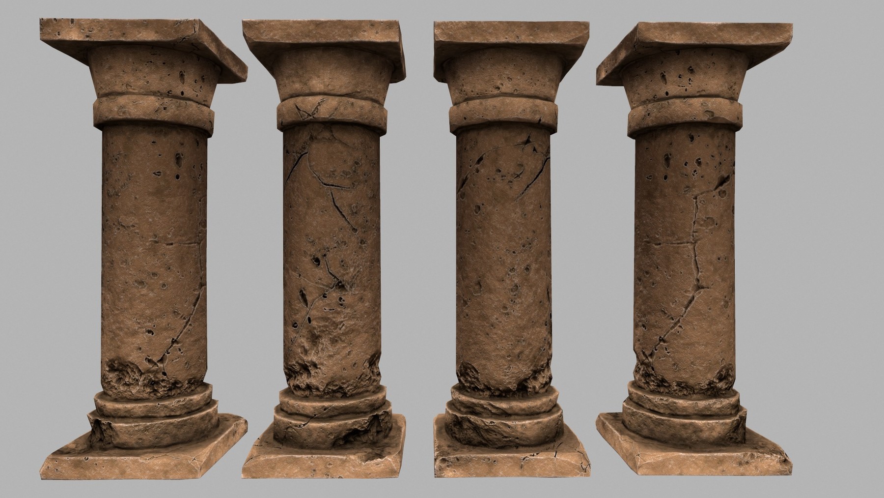 ArtStation - pillar set | Resources