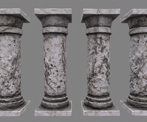 ArtStation - pillar set | Resources