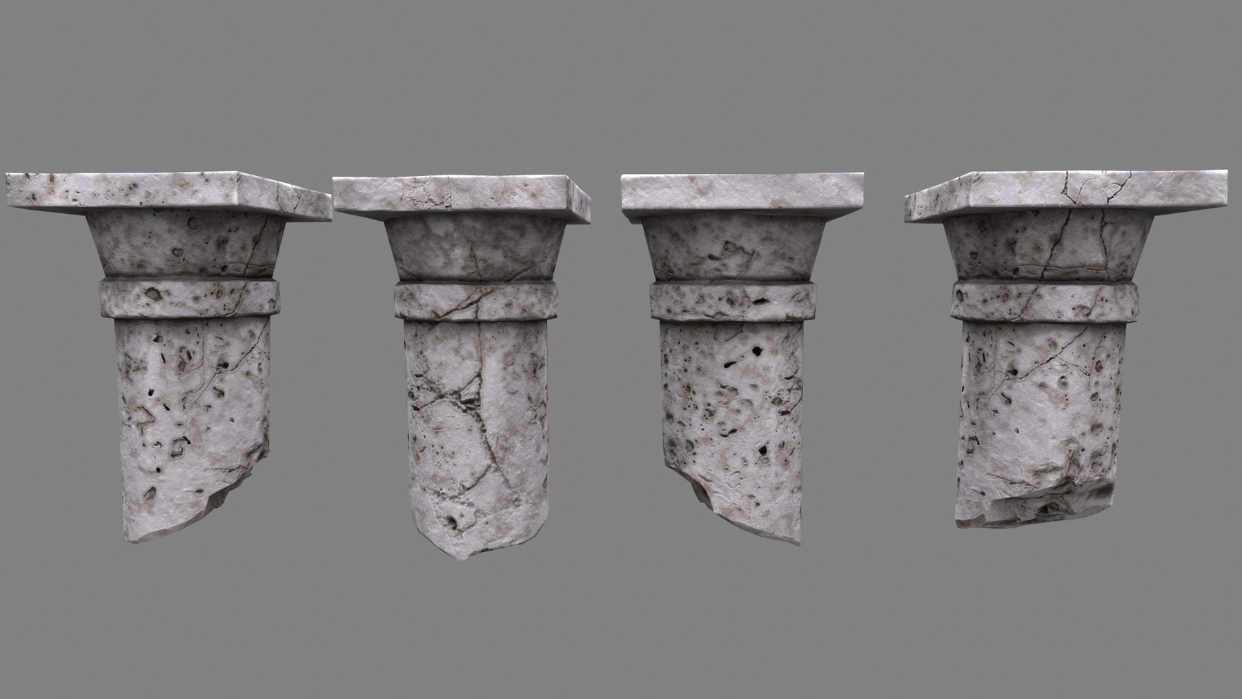 ArtStation - pillar set | Resources