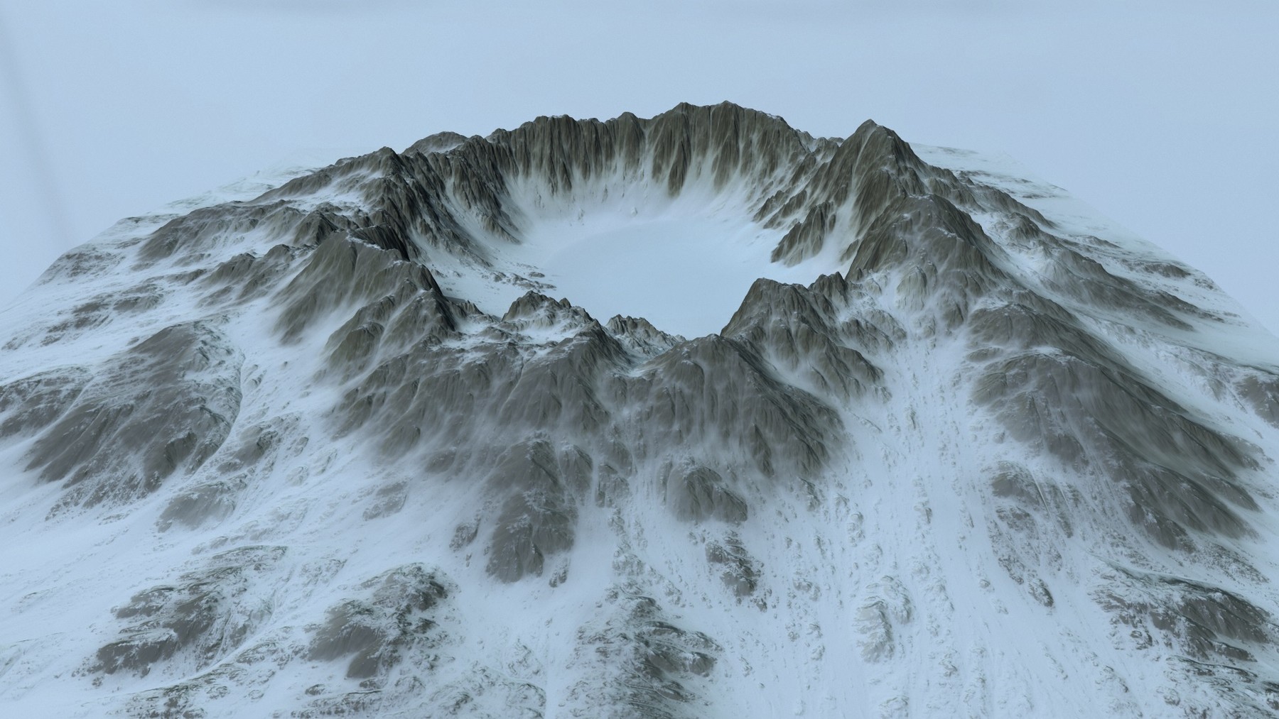 ArtStation - snow volcano | Resources
