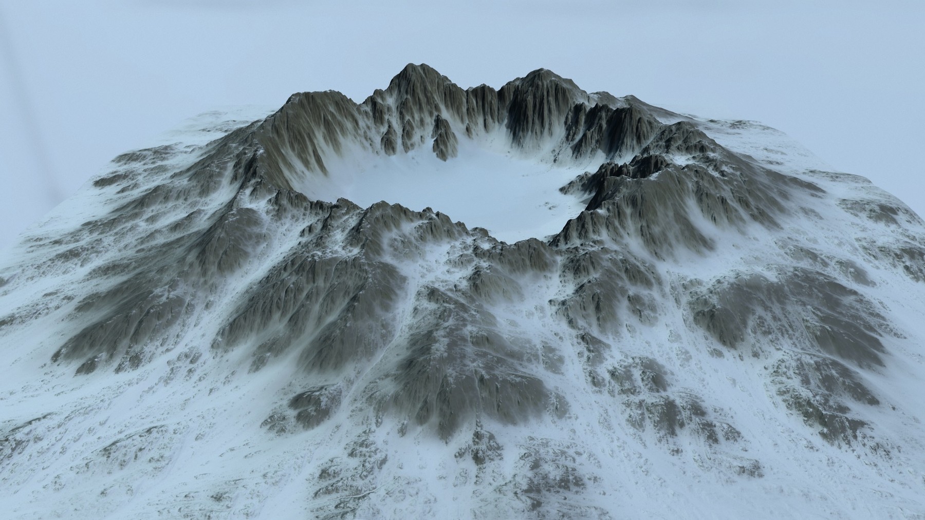 ArtStation - snow volcano | Resources