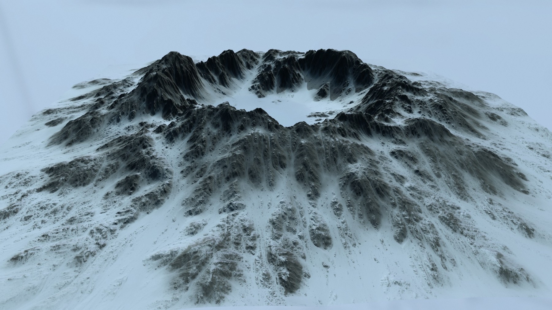 ArtStation - snow volcano | Resources