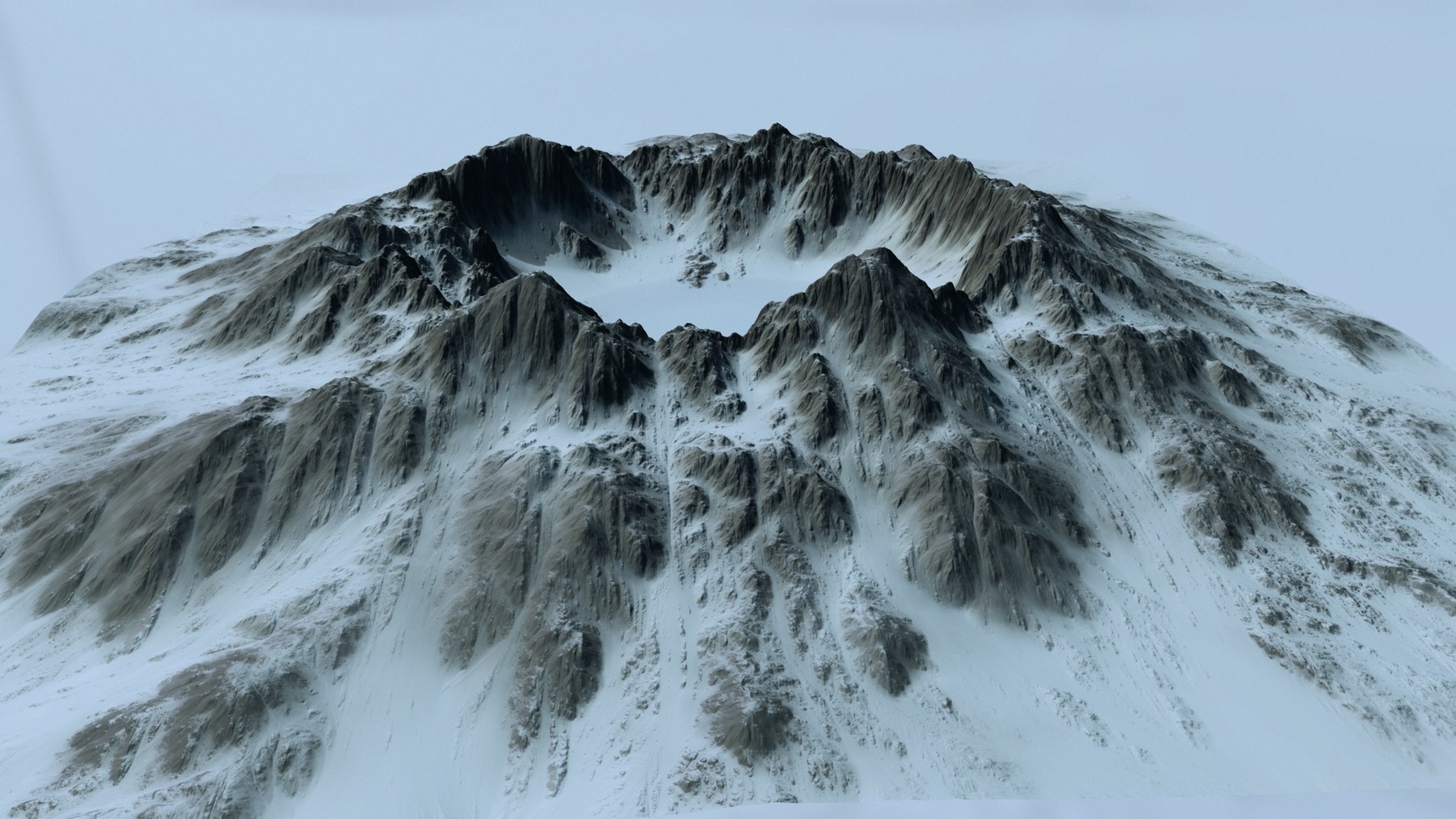 ArtStation - snow volcano | Resources