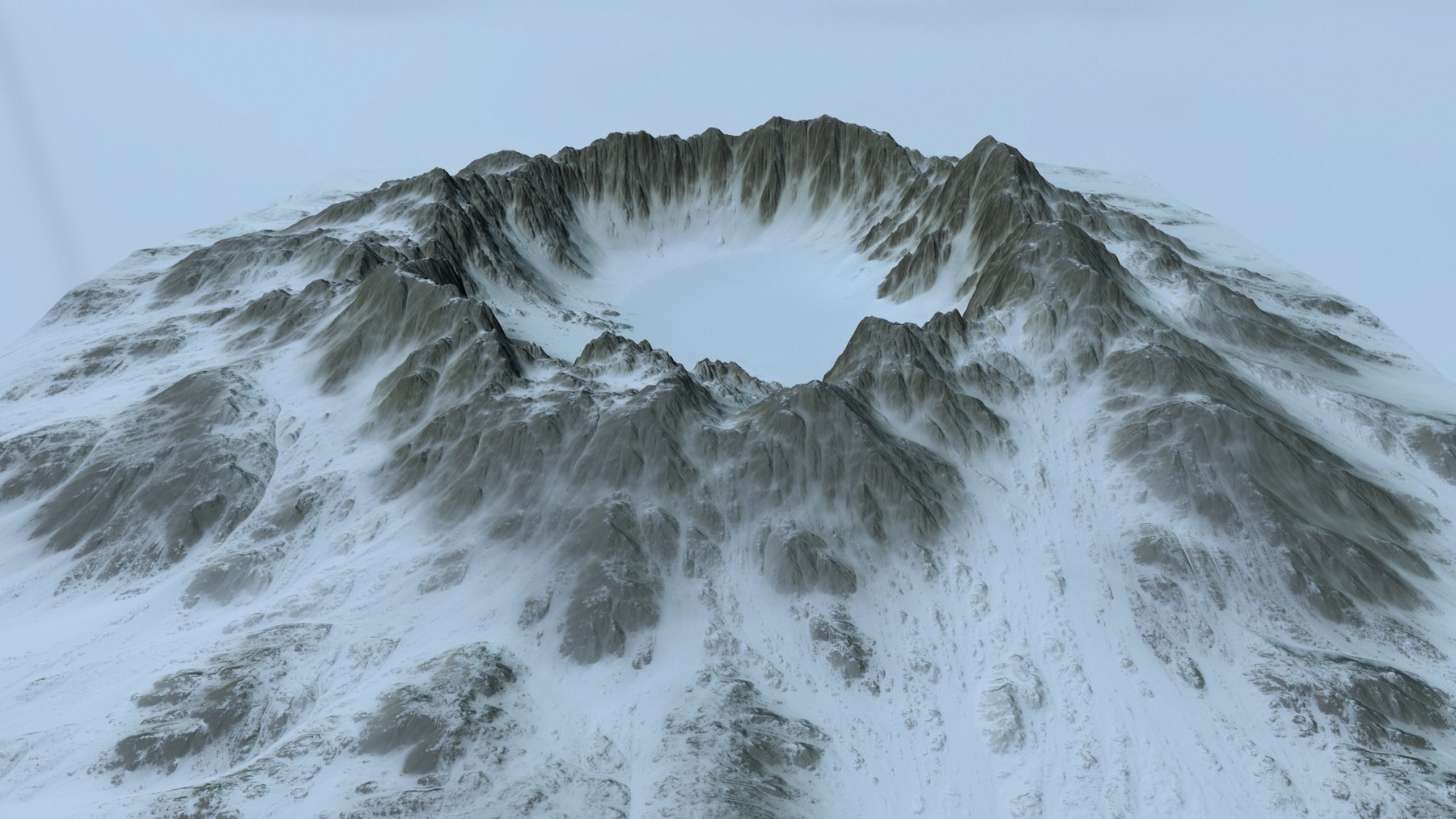 ArtStation - snow volcano | Resources