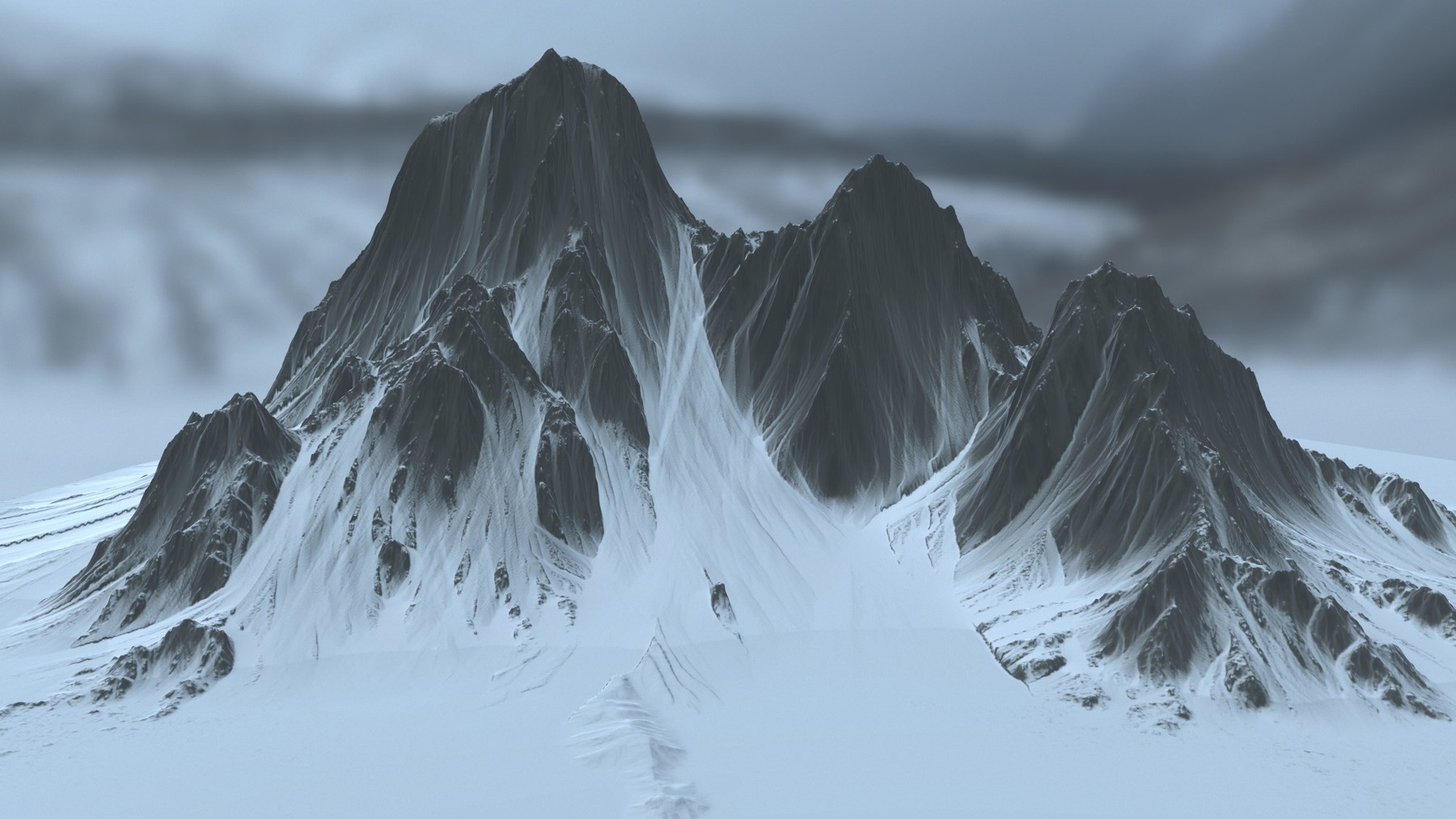 ArtStation - snow mountain | Resources