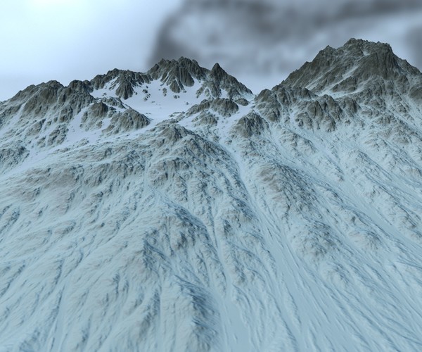 ArtStation - snow crater | Resources