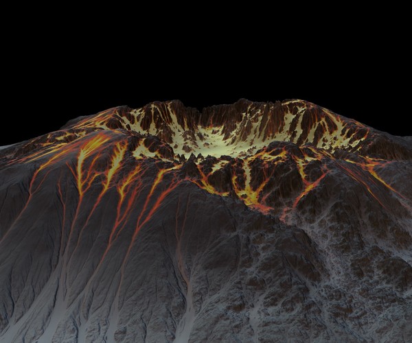 ArtStation - volcano | Resources