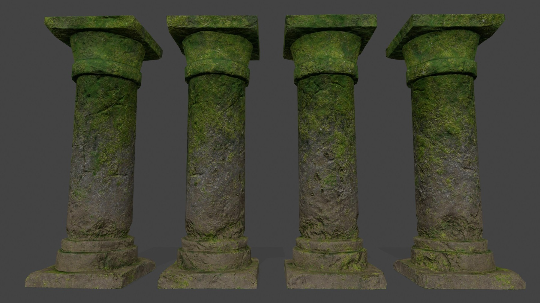 ArtStation - pillar set | Resources