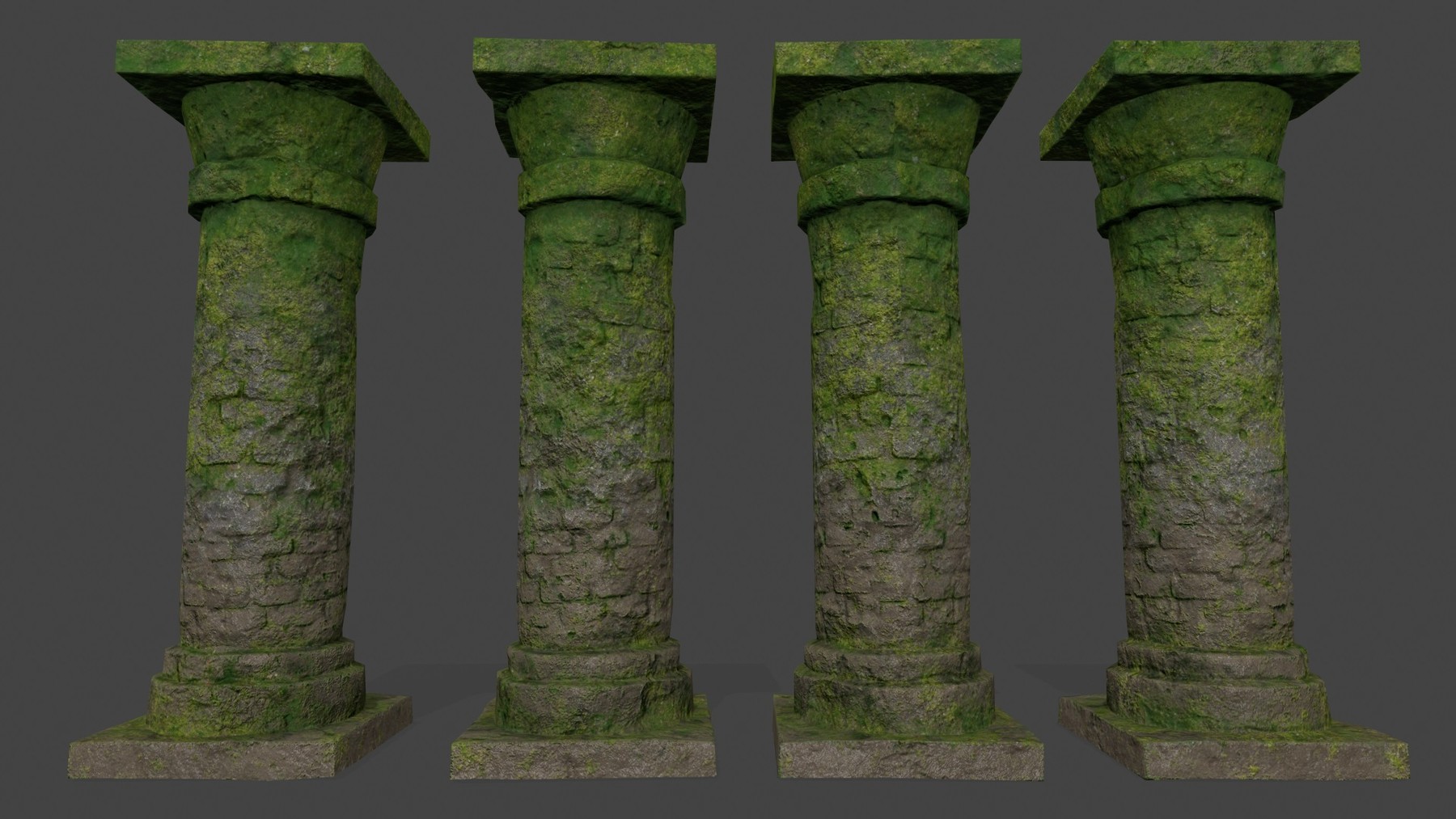 ArtStation - pillar set | Resources