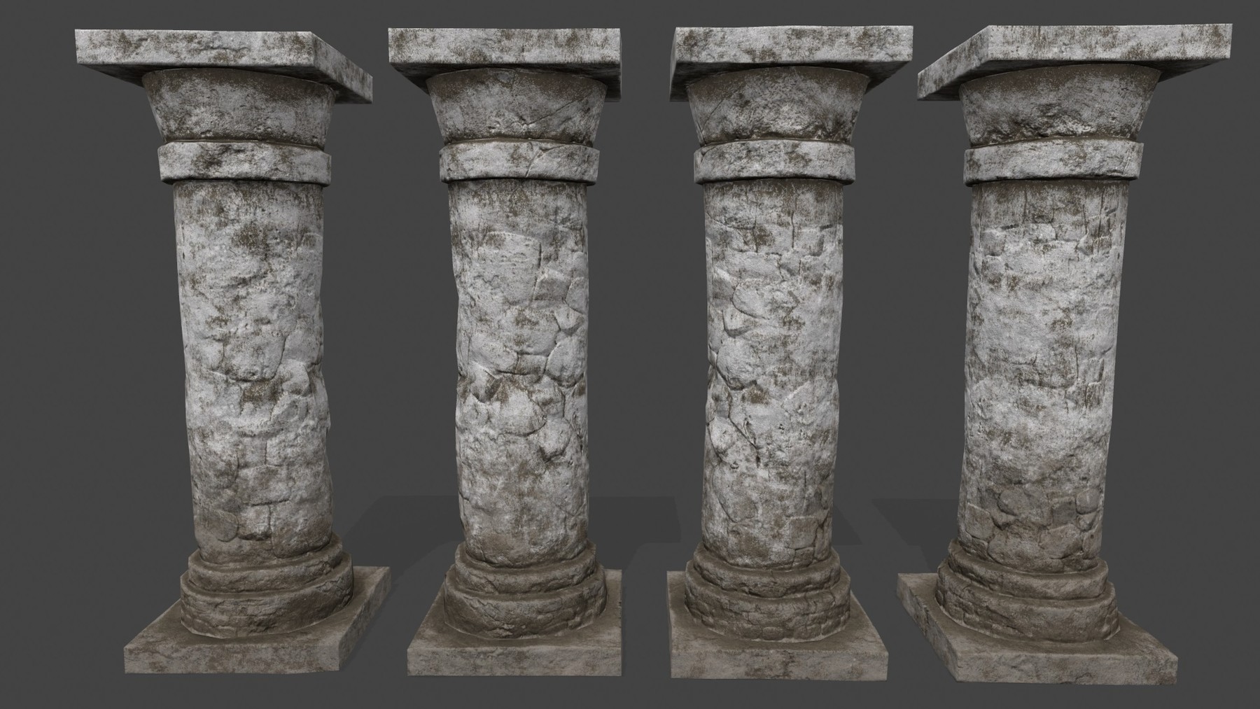 ArtStation - pillar set | Resources