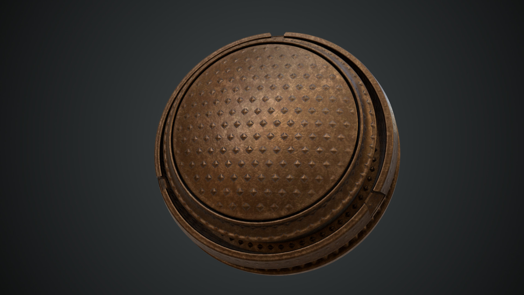 ArtStation - Spiky Brass - Smart Material | Game Assets