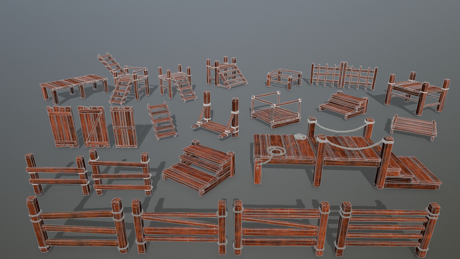 ArtStation - Wood_and_Rope | Resources