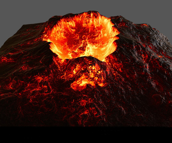 ArtStation - volcano | Resources