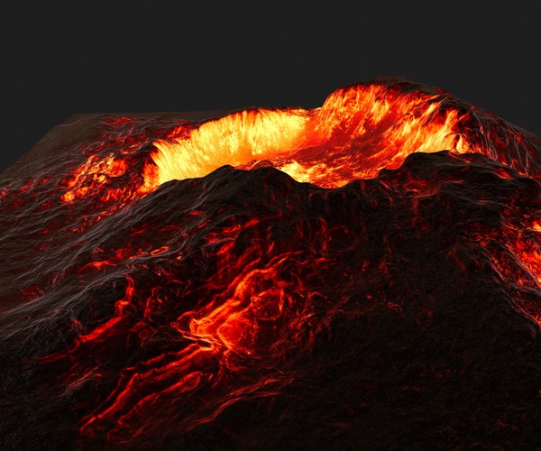 ArtStation - volcano | Resources