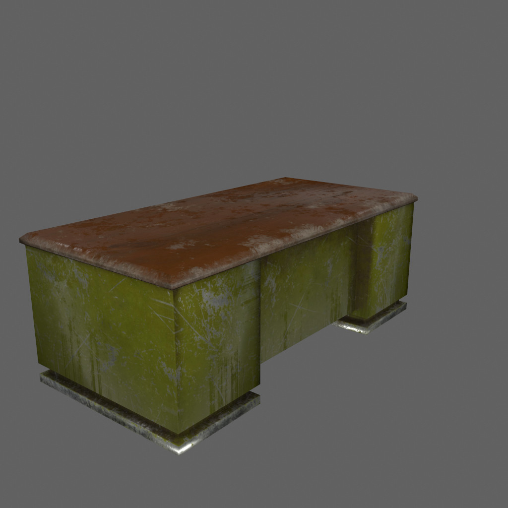 ArtStation - Desk_2 | Game Assets