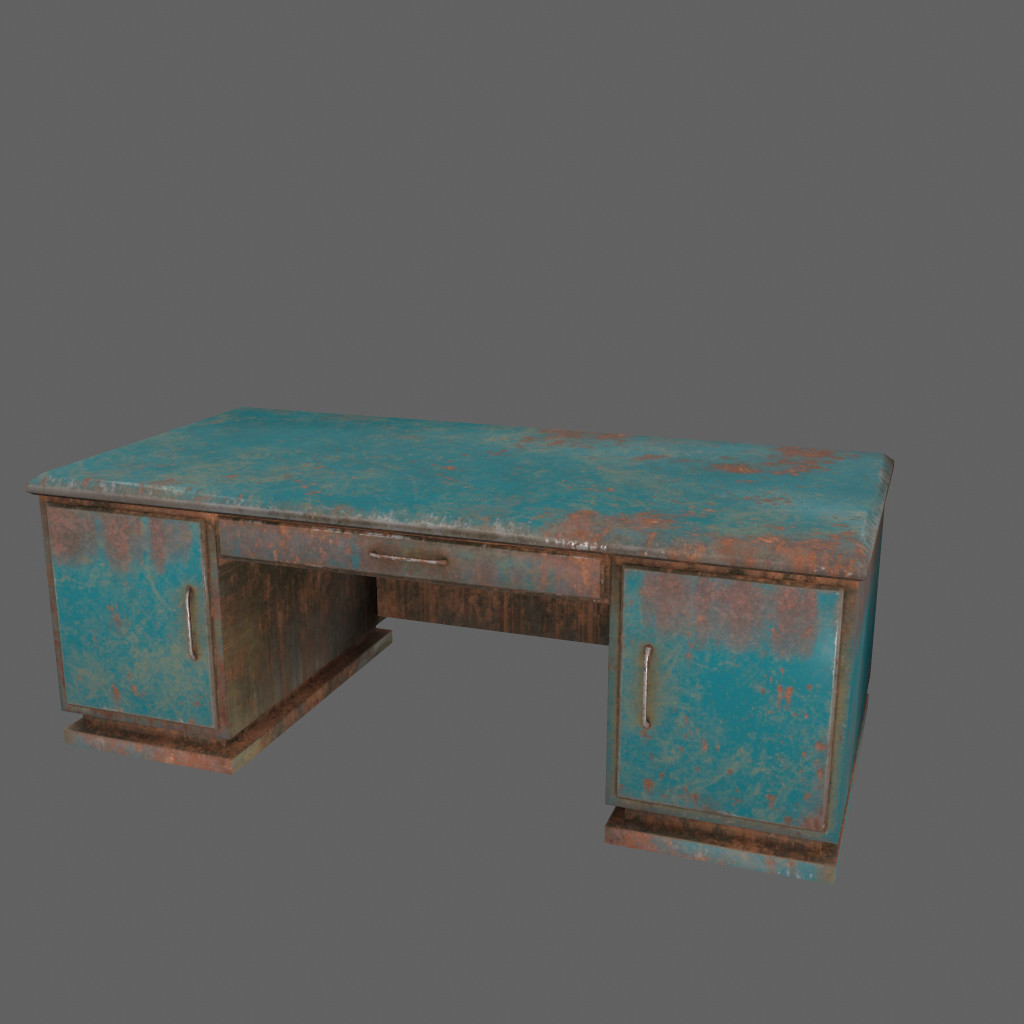 ArtStation - Desk_2 | Game Assets