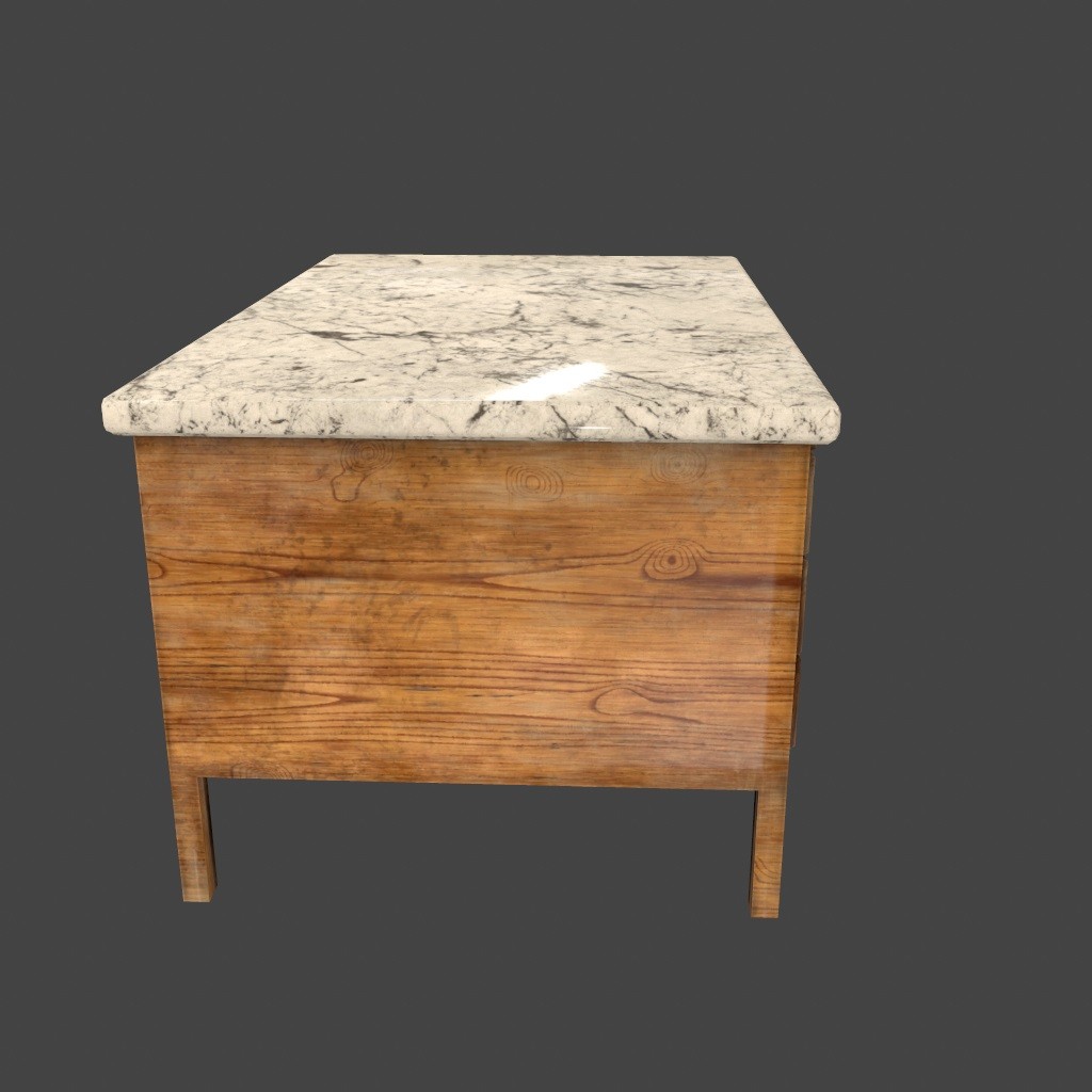 ArtStation - Desk_1 | Game Assets