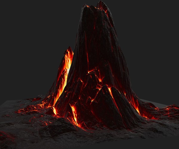 ArtStation - lava rock | Resources