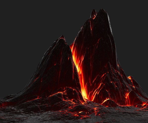 ArtStation - lava rock | Resources