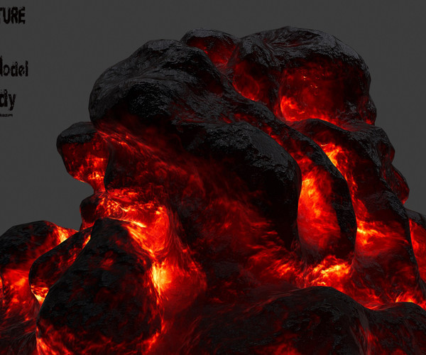 ArtStation - lava rock | Resources