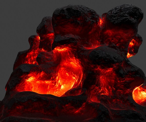 ArtStation - lava rock | Resources