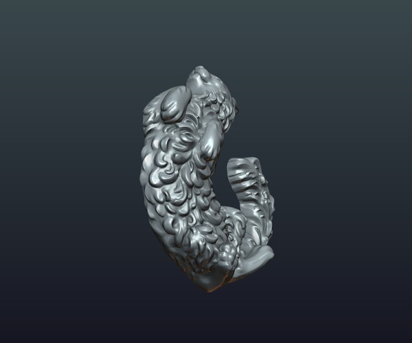 ArtStation - Cat bas-relief | Resources