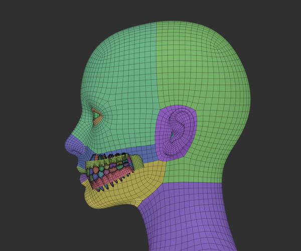 ArtStation - Female Base Mesh Single UV | Resources