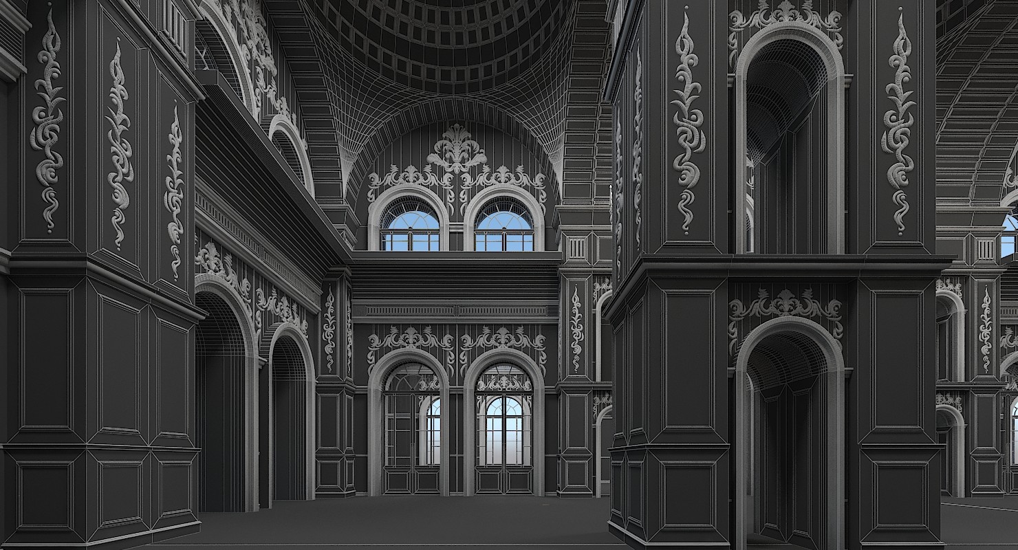 ArtStation - Classic Interior Scene 317 | Resources