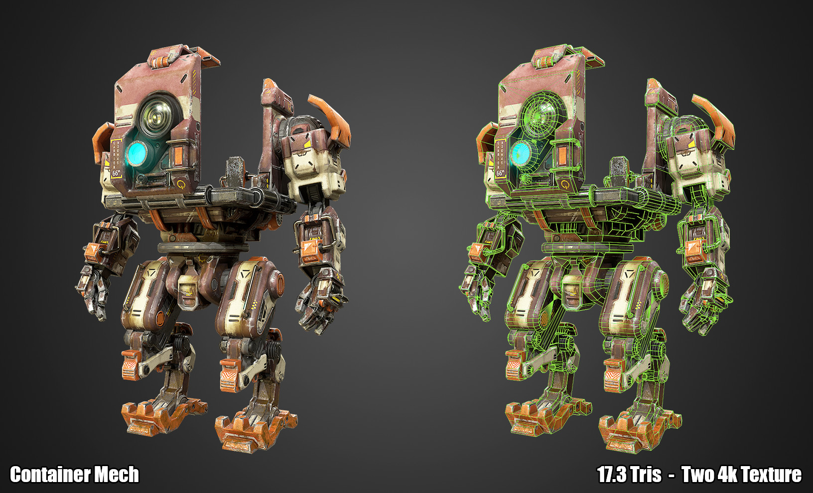 ArtStation - Container Mech | Game Assets