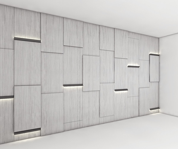 ArtStation - Decorative Light Wall | Resources