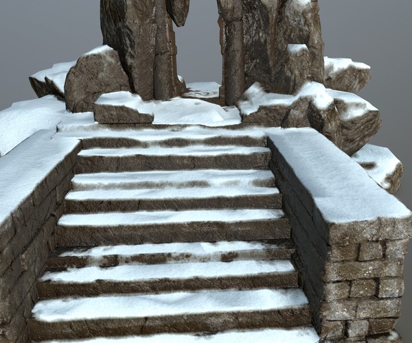 ArtStation - snow skull cave | Resources
