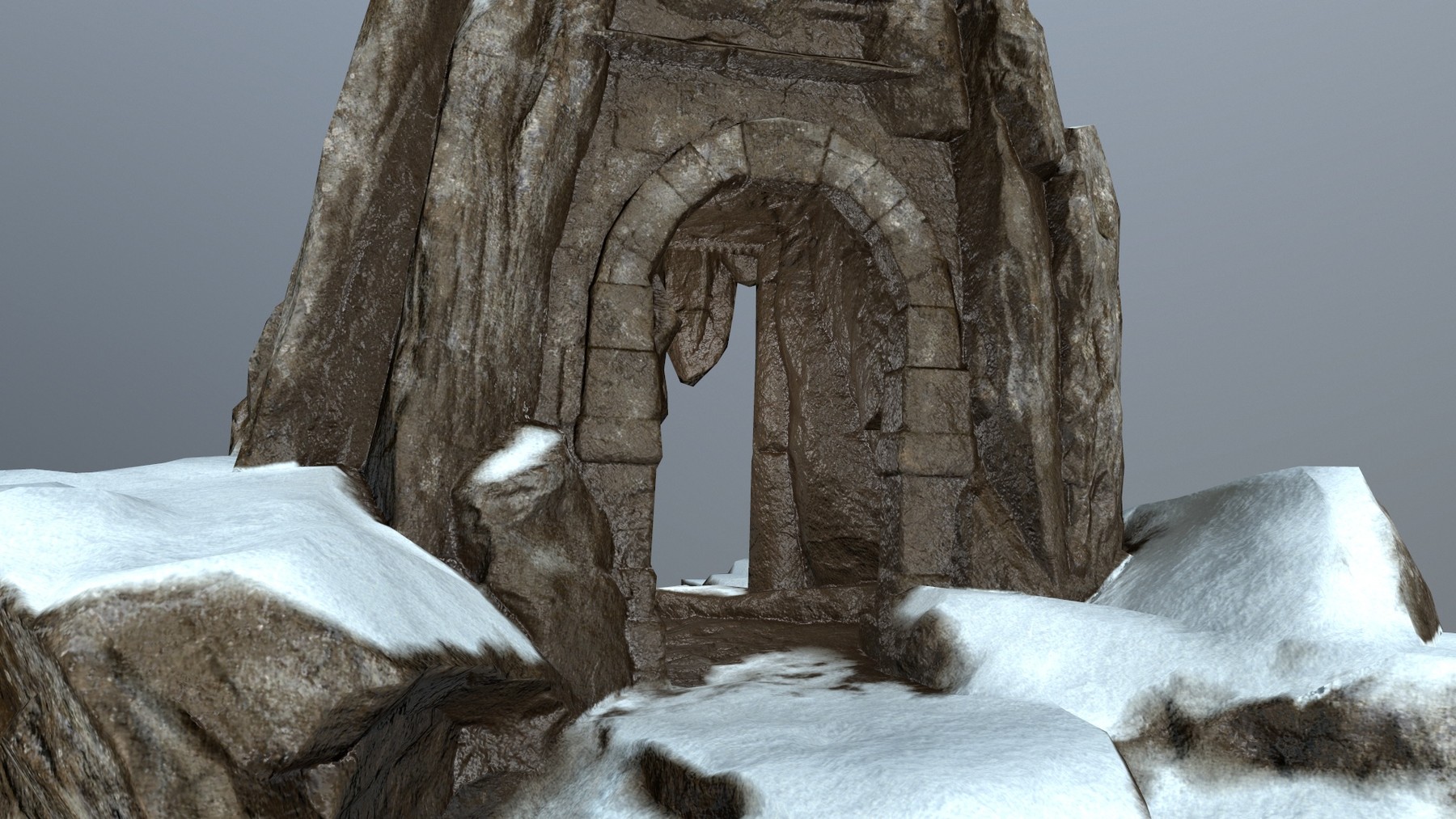 ArtStation - snow skull cave | Resources