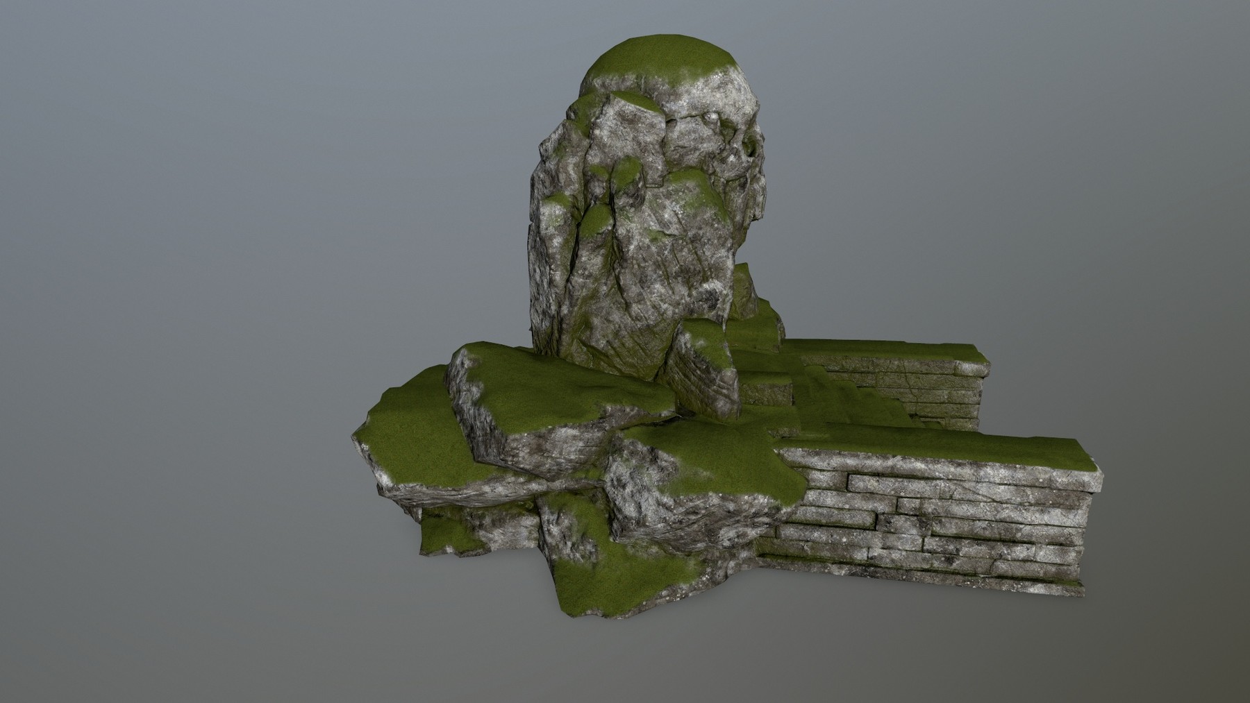 ArtStation - skull cave | Game Assets