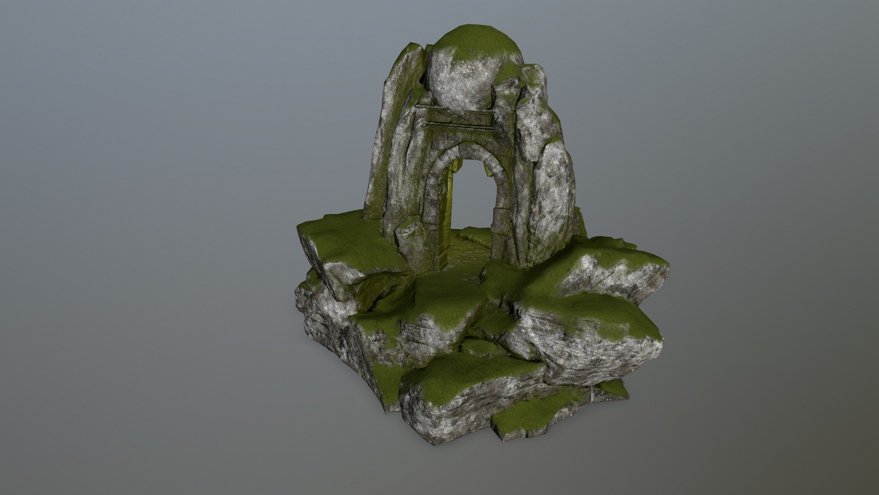 ArtStation - skull cave | Game Assets