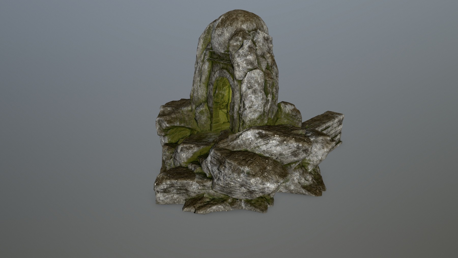 ArtStation - skull cave | Game Assets