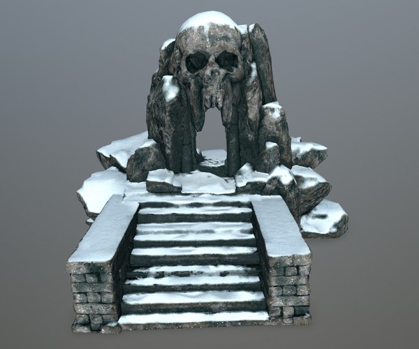 ArtStation - snow skull cave | Resources