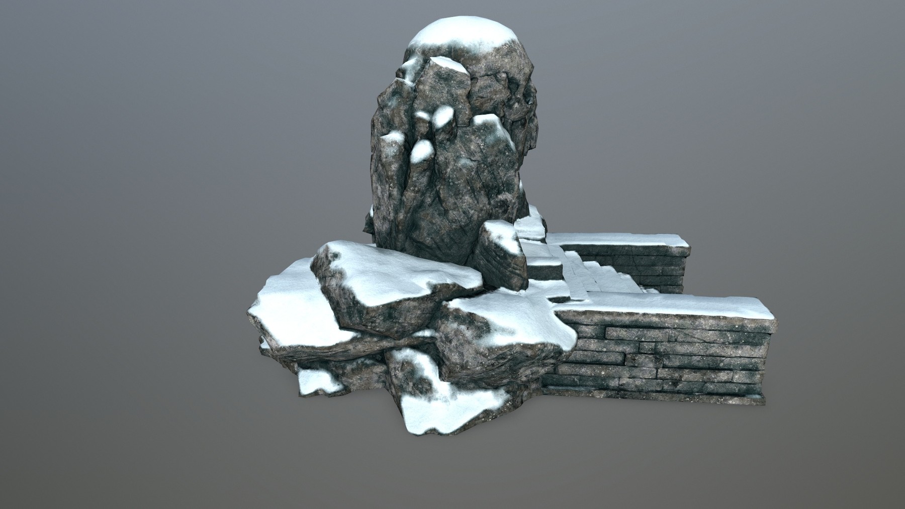 ArtStation - snow skull cave | Resources