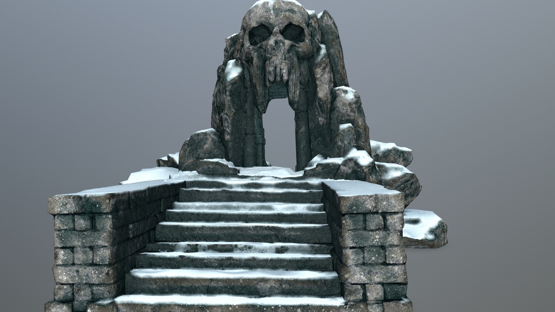 ArtStation - snow skull cave | Resources
