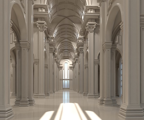 ArtStation - Classical Historic Interior Scene | Resources