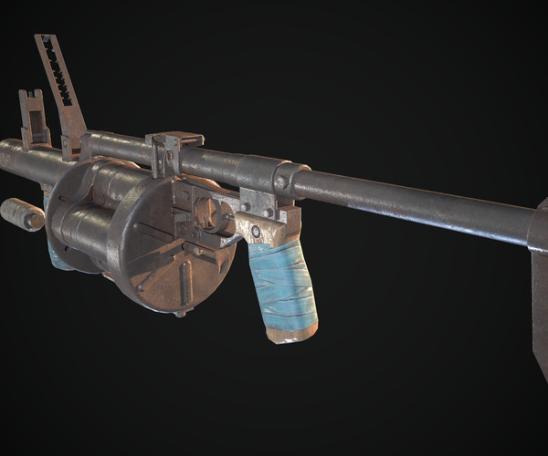 ArtStation - Grenade launcher | Game Assets