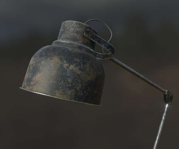 ArtStation - Desk Lamp Dirty | Resources