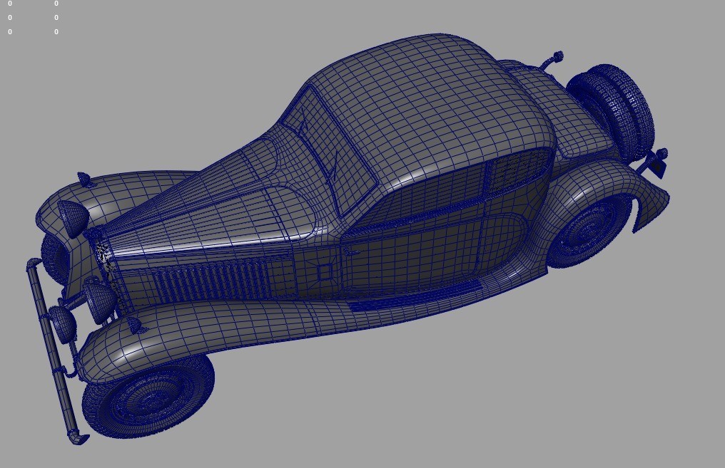 ArtStation - Bugatti 50T Oldtimer car | Resources
