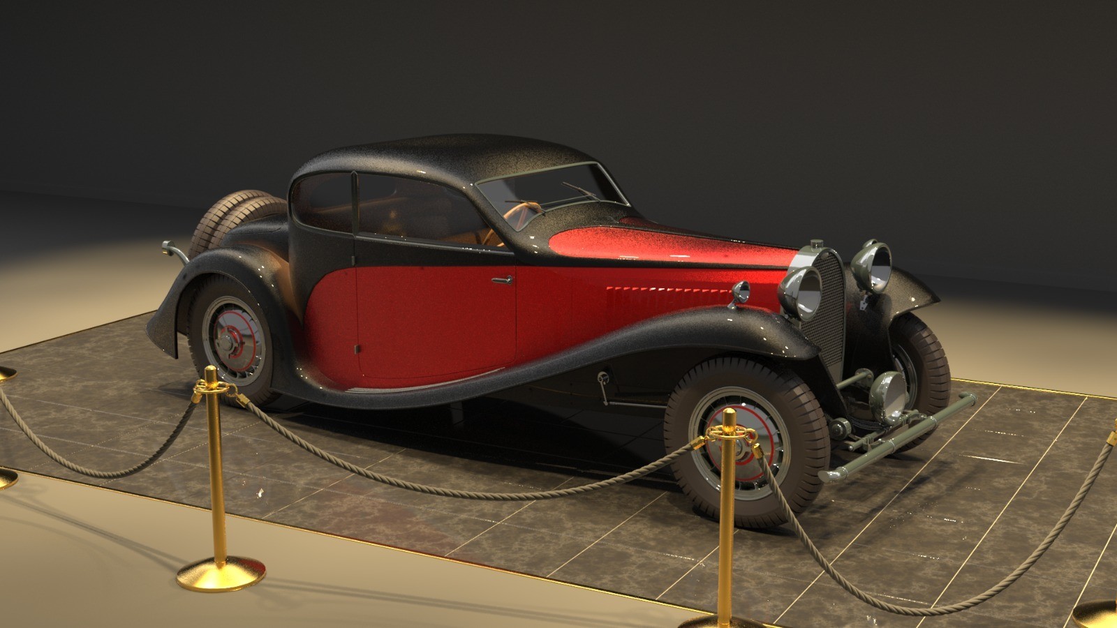 ArtStation - Bugatti 50T Oldtimer car | Resources
