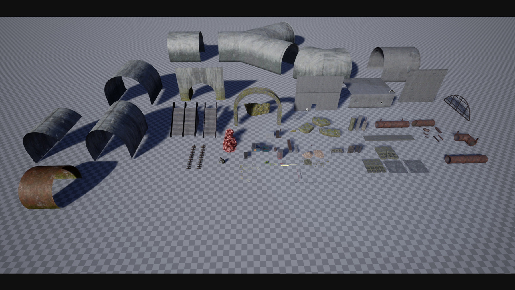 ArtStation - Lost Underground - UE4 | Resources