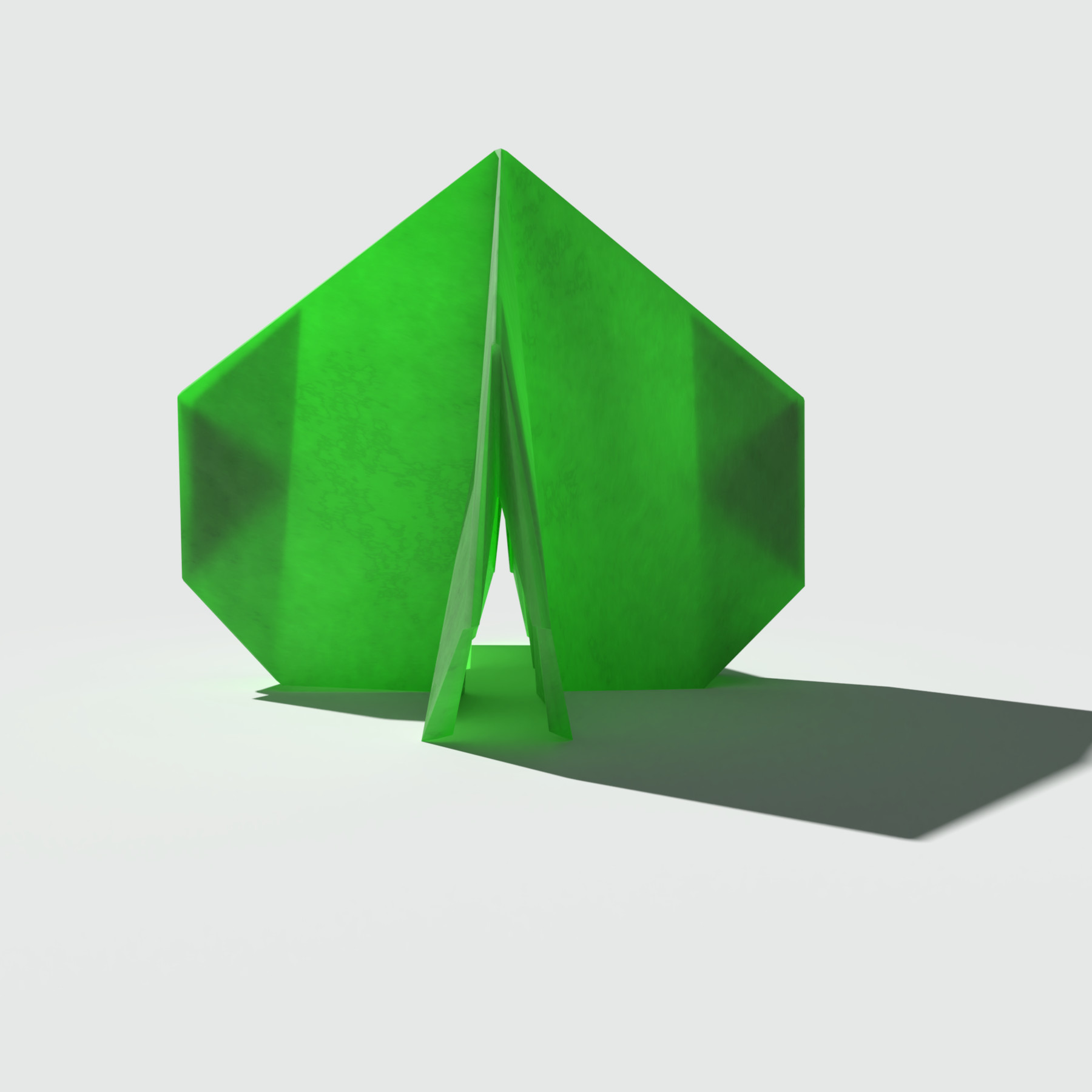 ArtStation - Origami Bush 4 Sided | Resources