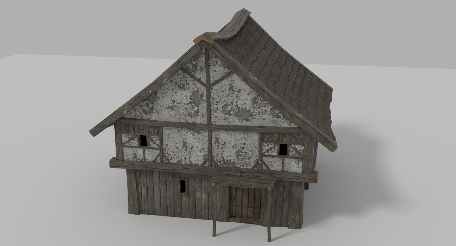 ArtStation - Medieval House PRB | Resources