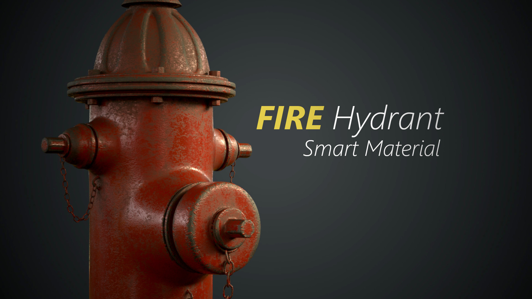 ArtStation - Grungy Fire Hydrant - Smart Material | Game Assets