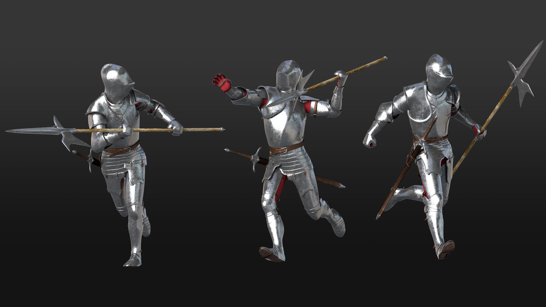 ArtStation - 3D Poses - Knight "Jean-François" | Resources